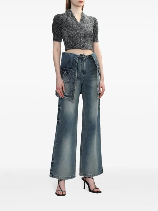 JUUN.J Layered Panelled Jeans