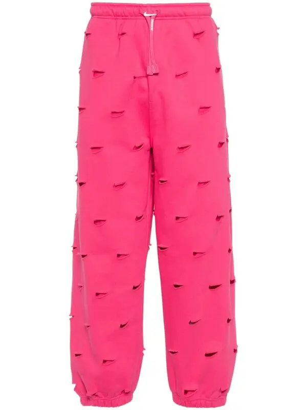 Nike X Jacquemus Swoosh Track Pants In Pink - 66% Off