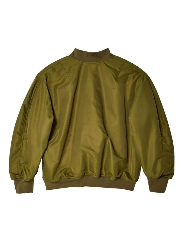 HED MAYNER Drop-shoulder Zip-up Bomber Jacket