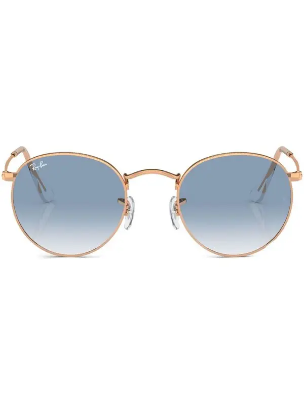 Ray-ban Round Frame Sunglasses - Gold