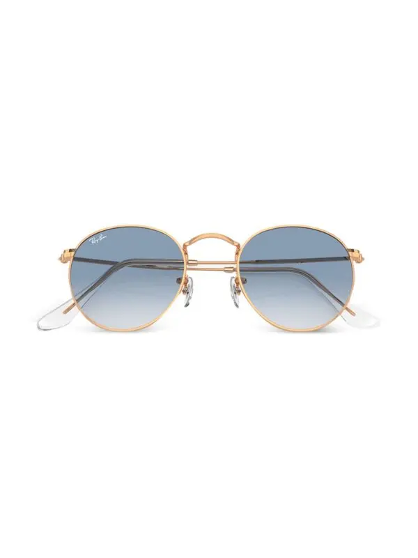 Ray-ban Round Frame Sunglasses - Gold