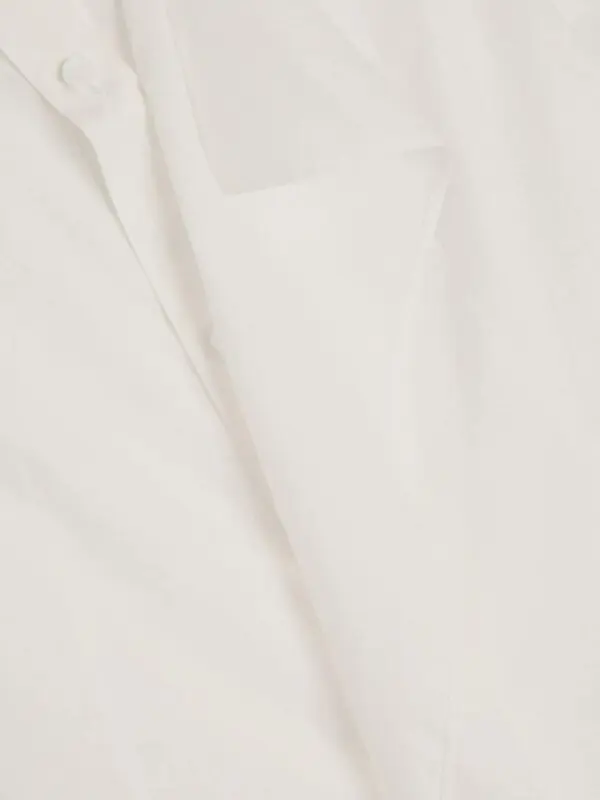 Y’s Draped Cotton Shirt