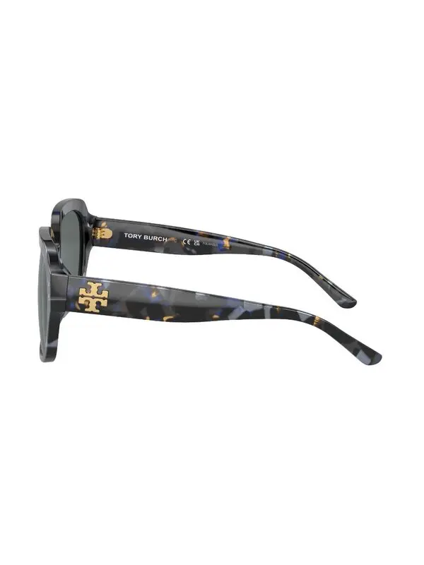 Tory Burch Oversized Sunglasses - Blue | Editorialist display picture 2