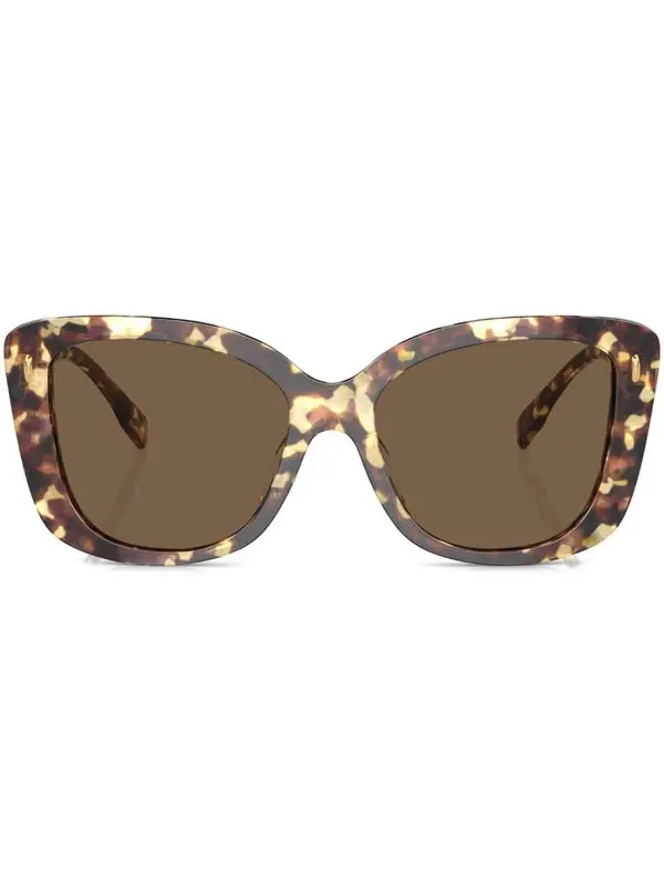 Tory Burch Miller Oversize-frame Sunglasses - Brown