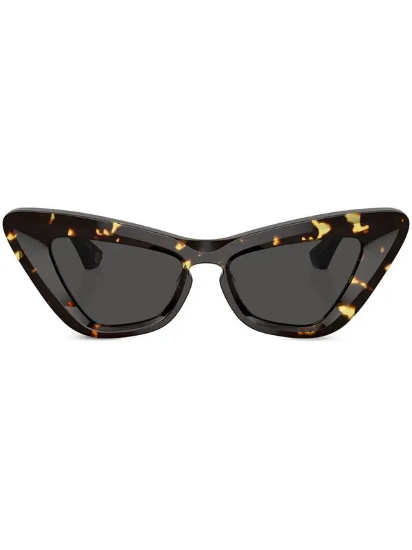 Burberry Tortoiseshell Cat-eye Sunglasses - Brown