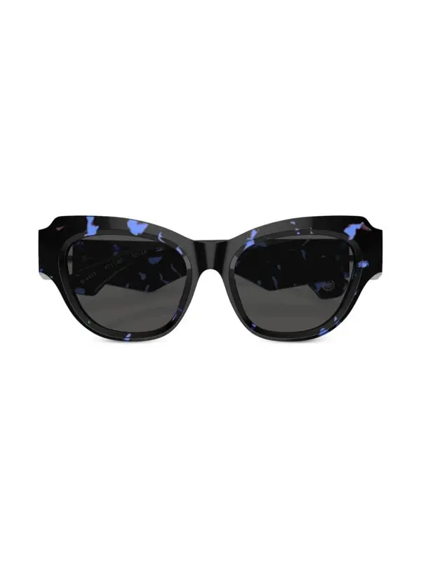 Burberry Rose Monogram Cat-eye Sunglasses - Blue