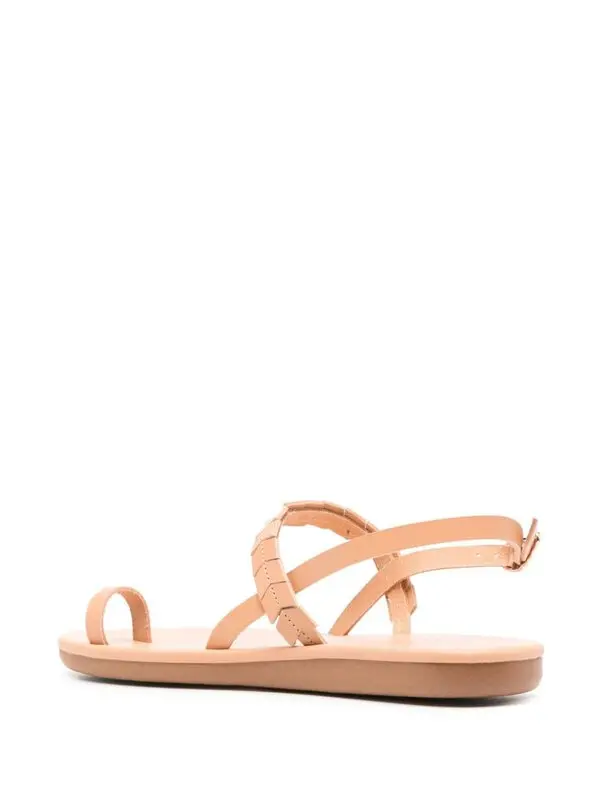 ANCIENT GREEK SANDALS Kamara Leather Sandals - Brown
