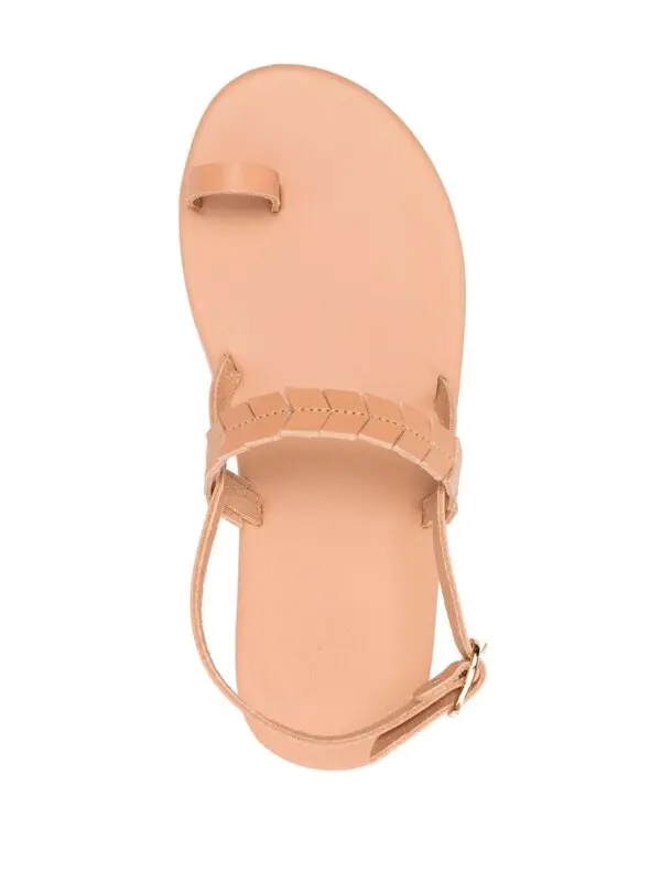 ANCIENT GREEK SANDALS Kamara Leather Sandals - Brown