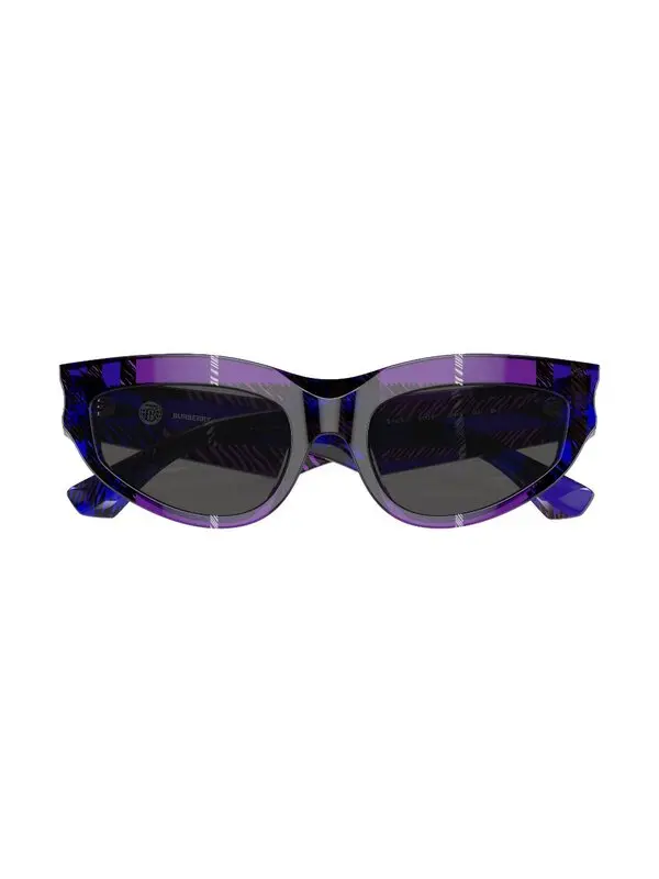 Burberry Checkered Cat-eye Sunglasses