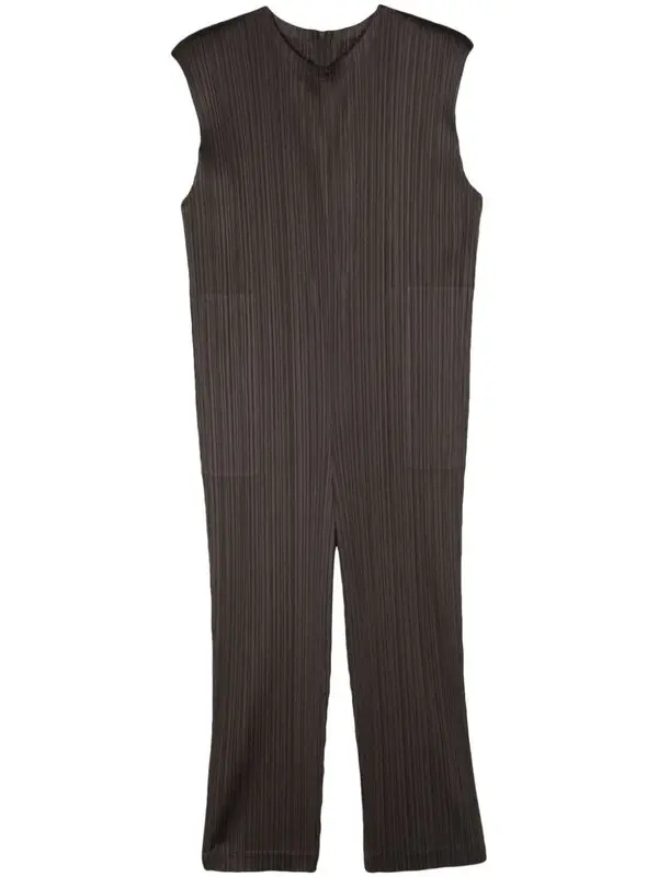 Issey Miyake Plissé Jumpsuit - Grey