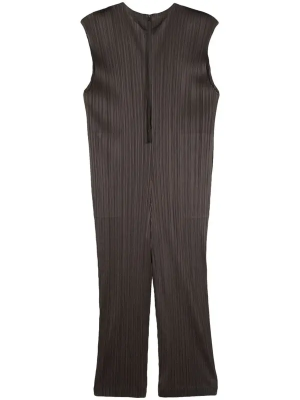 Issey Miyake Plissé Jumpsuit - Grey