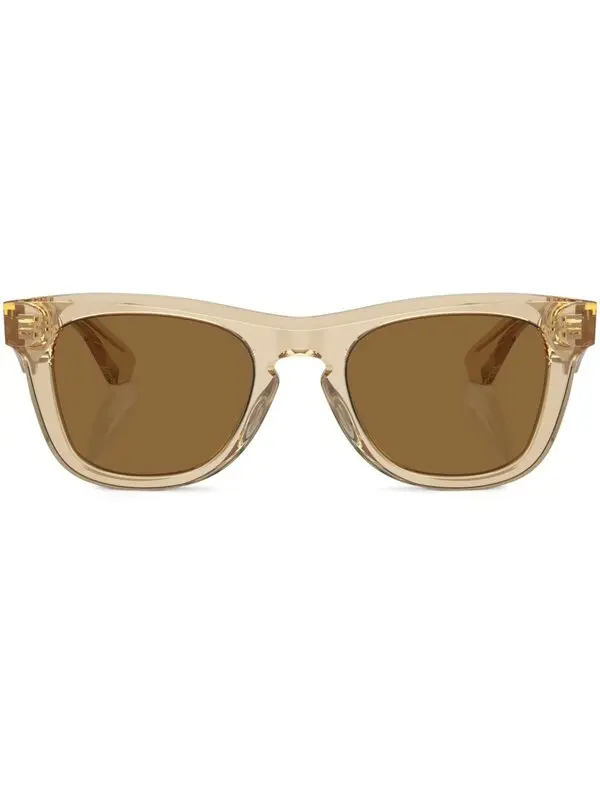 Burberry Square-frame Sunglasses - Neutrals