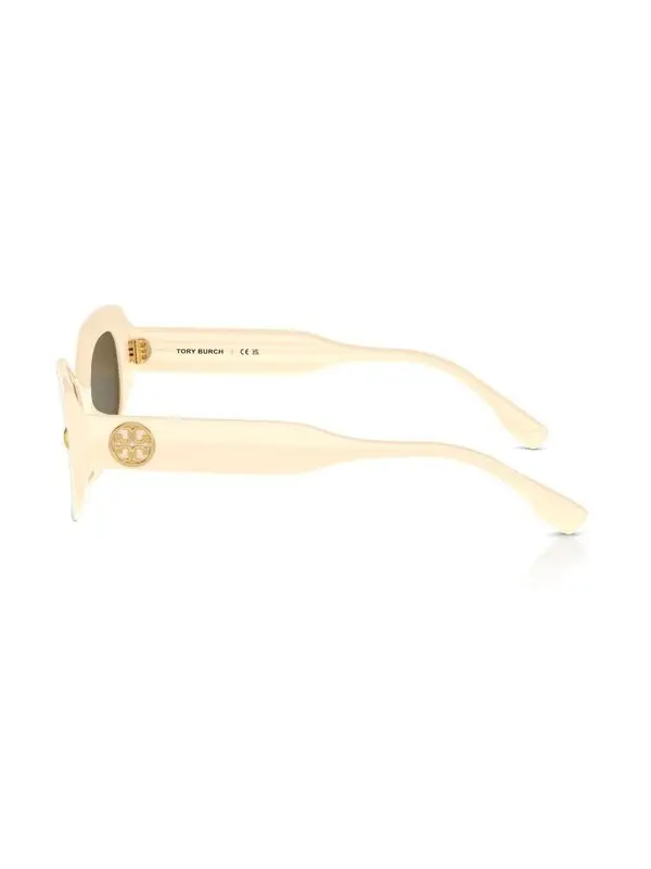 Tory Burch Miller Rectangle-frame Sunglasses