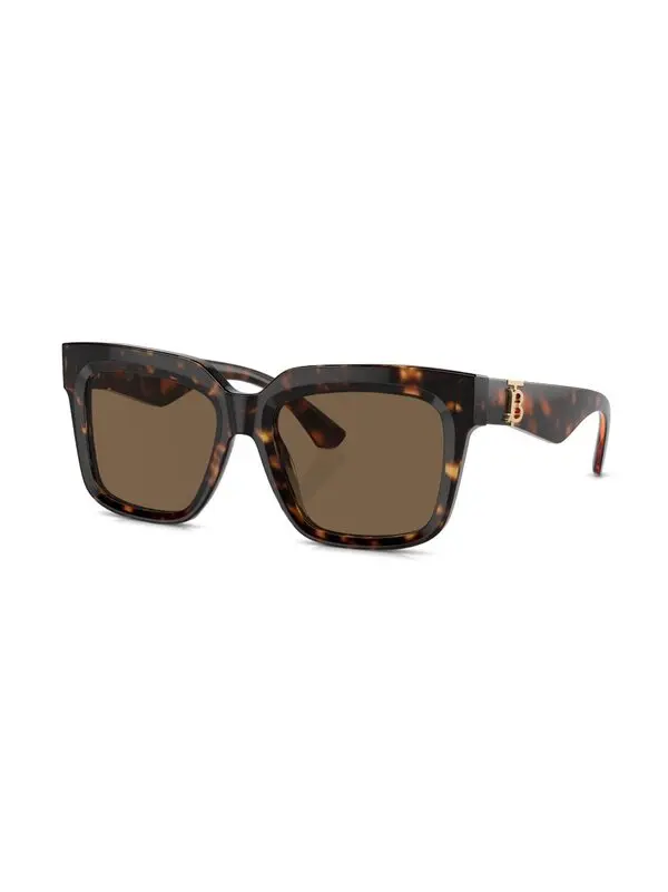 Burberry Tortoiseshell Square-frame Sunglasses