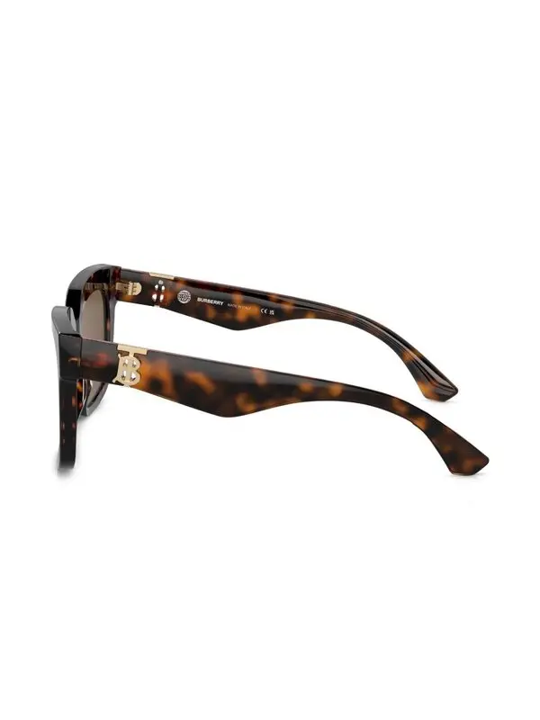 Burberry Tortoiseshell Square-frame Sunglasses