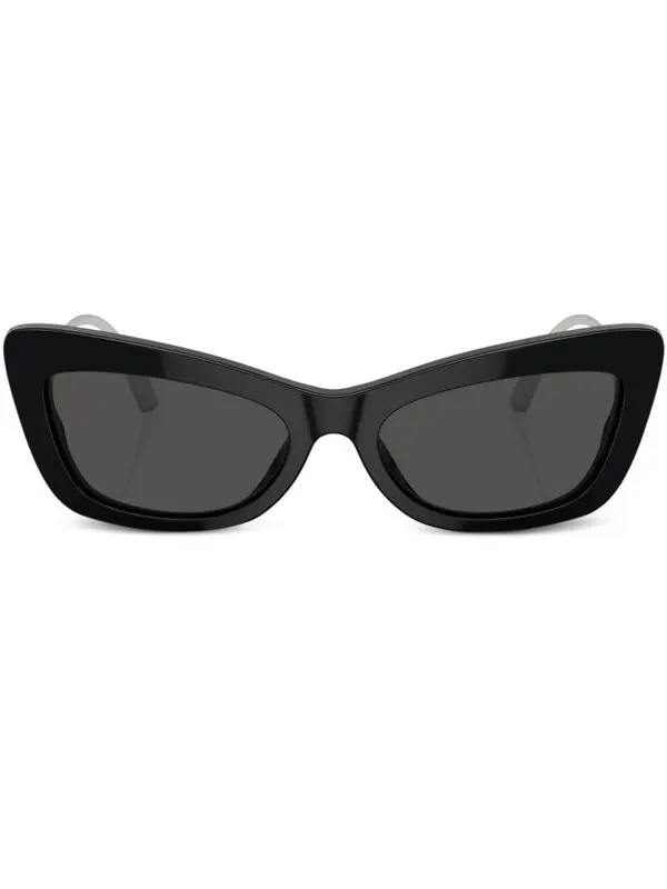 Dolce & Gabbana Crystal Cat-eye Sunglasses - Silver