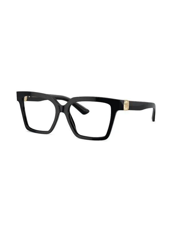 Dolce & Gabbana Logo-plaque Square-frame Glasses