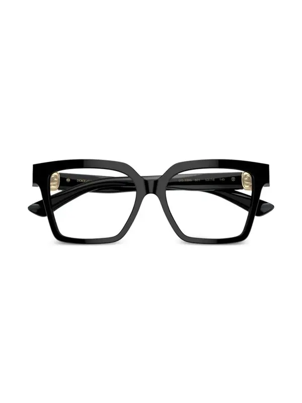 Dolce & Gabbana Logo-plaque Square-frame Glasses