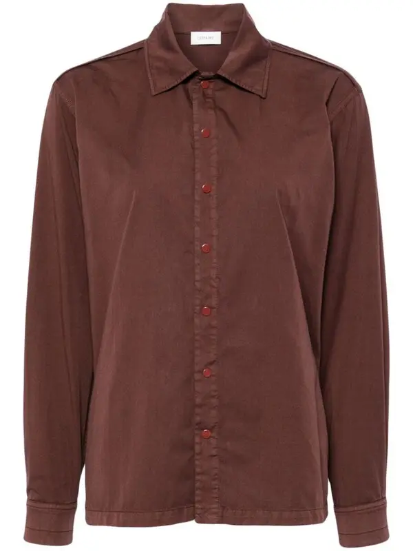 LEMAIRE Dyed Cotton-satin Shirt