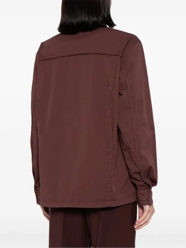 LEMAIRE Dyed Cotton-satin Shirt