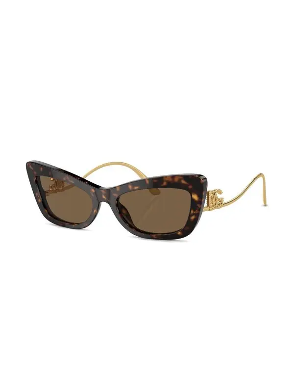 Dolce & Gabbana Cat-eye Sunglasses - Gold