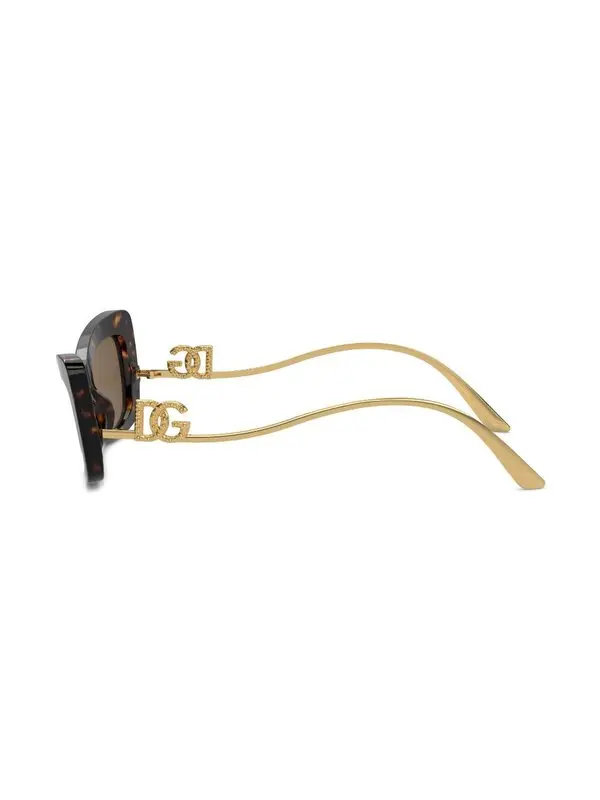 Dolce & Gabbana Cat-eye Sunglasses - Gold