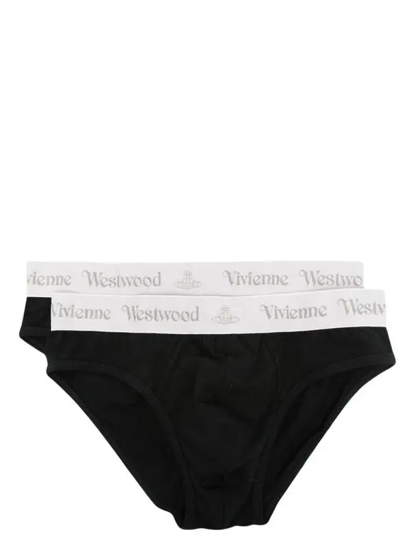 VIVIENNE WESTWOOD Orb-motif Briefs - Black