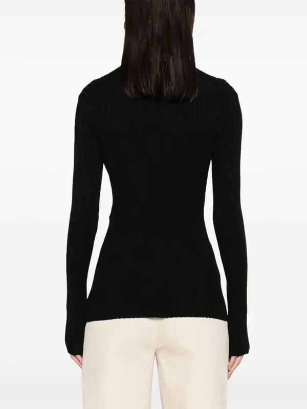 Stella McCartney Lace-up Ribbed Jumper