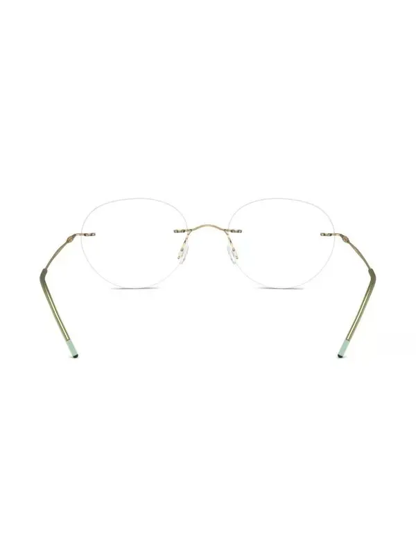 Giorgio Armani Round-frame Glasses