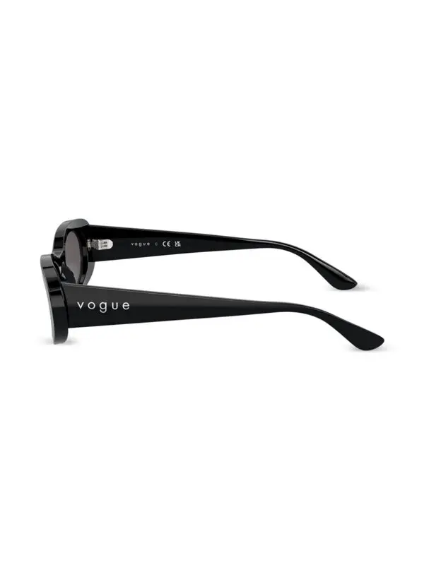 VOGUE EYEWEAR Oval-frame Sunglasses - Black