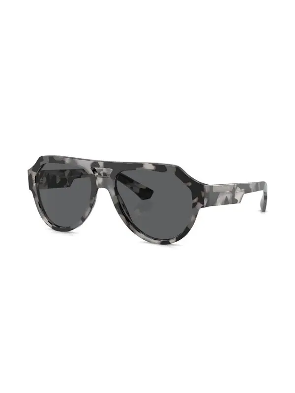 Dolce & Gabbana Tortoiseshell Pilot Sunglasses