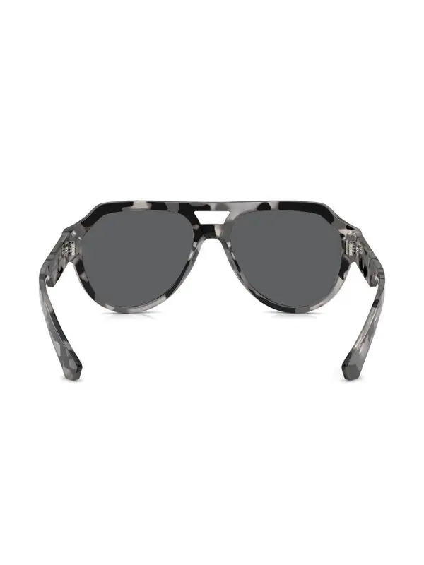 Dolce & Gabbana Tortoiseshell Pilot Sunglasses