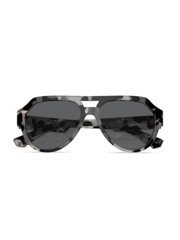 Dolce & Gabbana Tortoiseshell Pilot Sunglasses