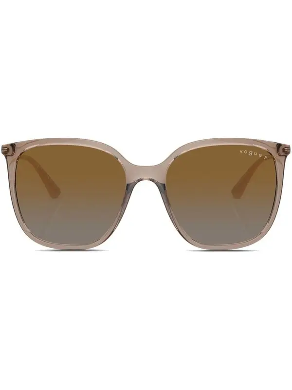 VOGUE EYEWEAR Oversized Sunglasses - Brown