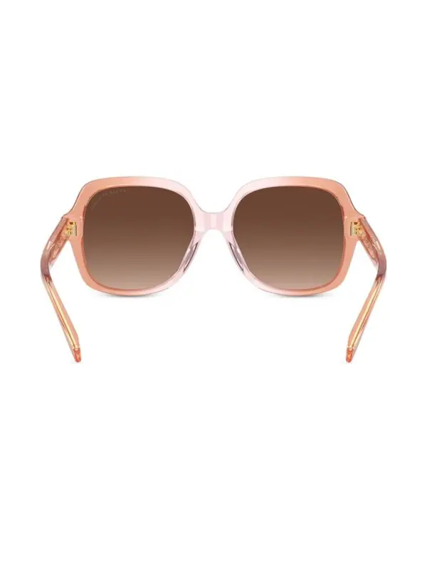 COACH Ombré-effect Oversized Sunglasses - Brown