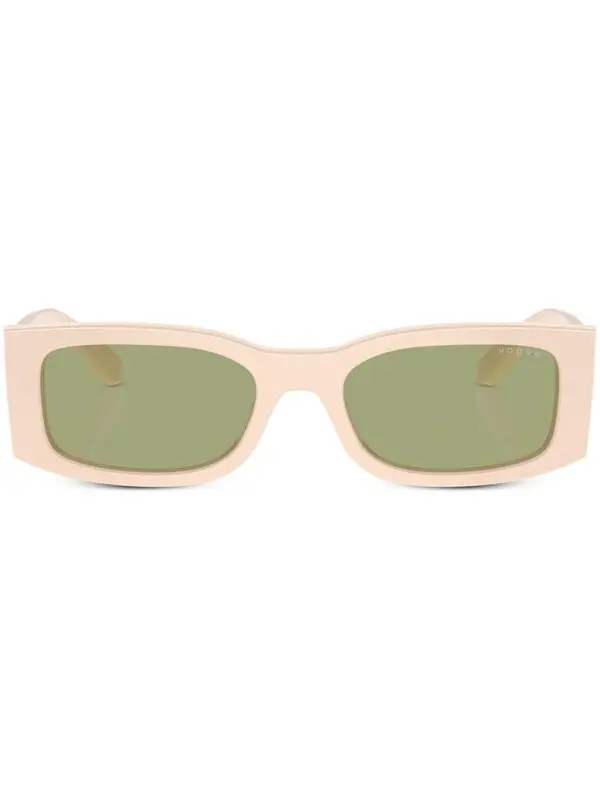 VOGUE EYEWEAR Rectangle-frame Sunglasses - Neutrals