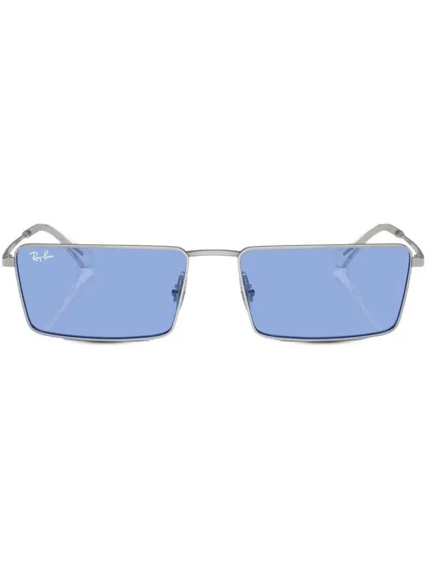 Ray-ban Rectangle-frame Sunglasses - Silver