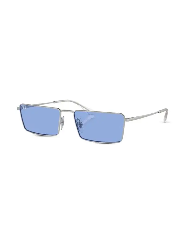 Ray-ban Rectangle-frame Sunglasses - Silver