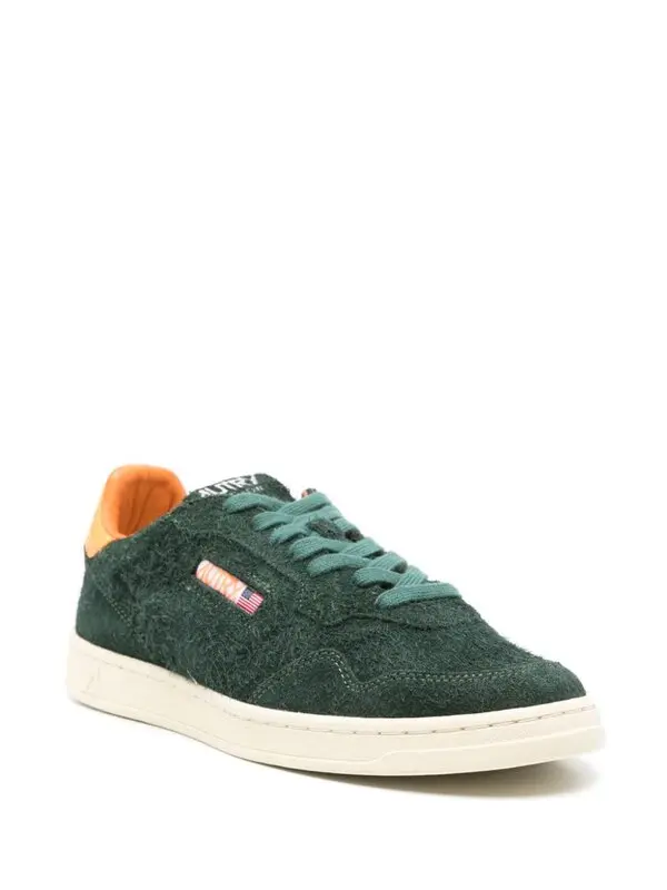AUTRY Medalist Suede Sneakers - Green