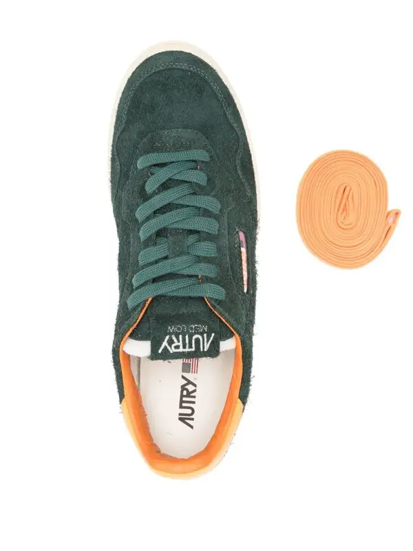 AUTRY Medalist Suede Sneakers - Green