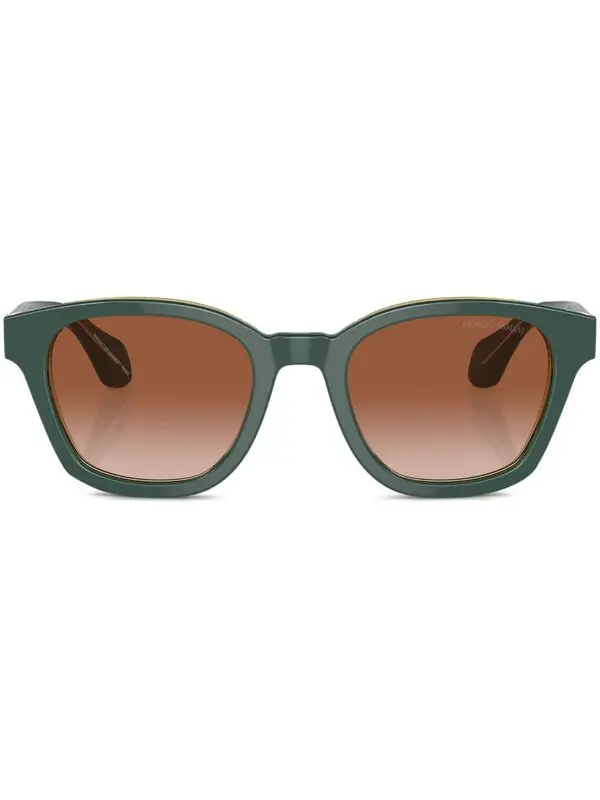 Giorgio Armani Oversized Sunglasses - Green