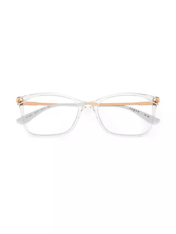 VOGUE EYEWEAR Two-tone Square-frame Glasses