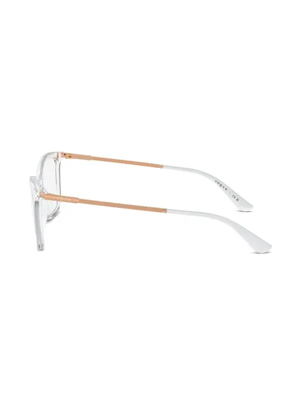 VOGUE EYEWEAR Two-tone Square-frame Glasses