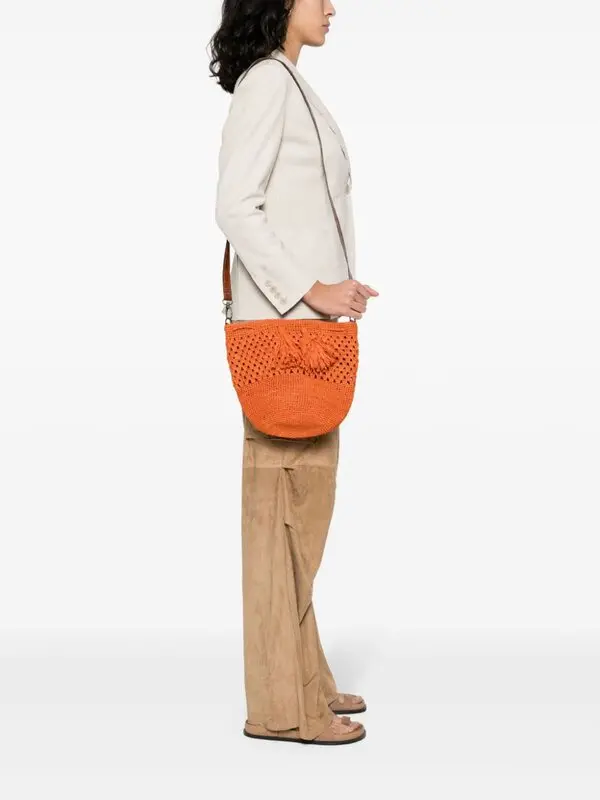 IBELIV Haingo Raffia Bucket Bag