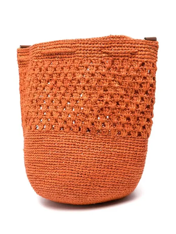 IBELIV Haingo Raffia Bucket Bag
