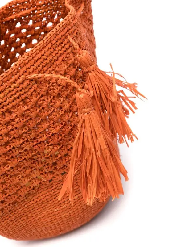 IBELIV Haingo Raffia Bucket Bag