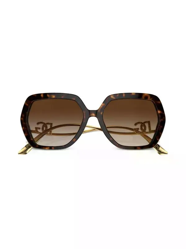 Dolce & Gabbana Oversize Sunglasses - Green