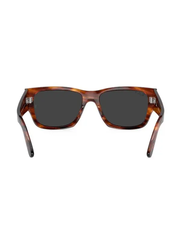 Ray-ban Carlos Rectangle-frame Sunglasses - Brown
