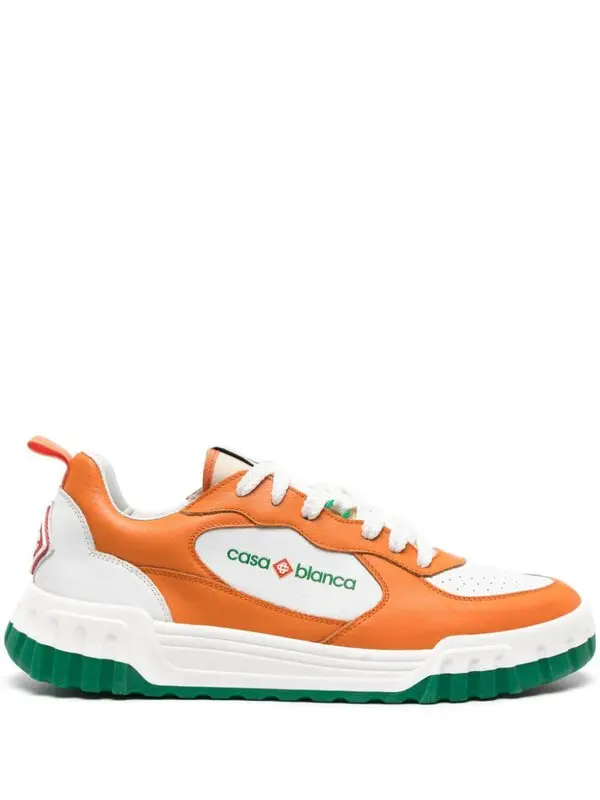 Casablanca Court Leather Sneakers