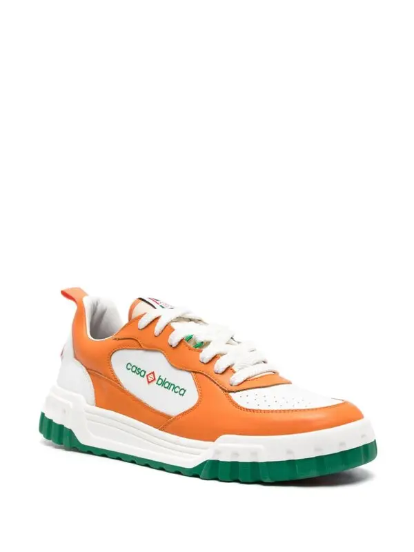 Casablanca Court Leather Sneakers